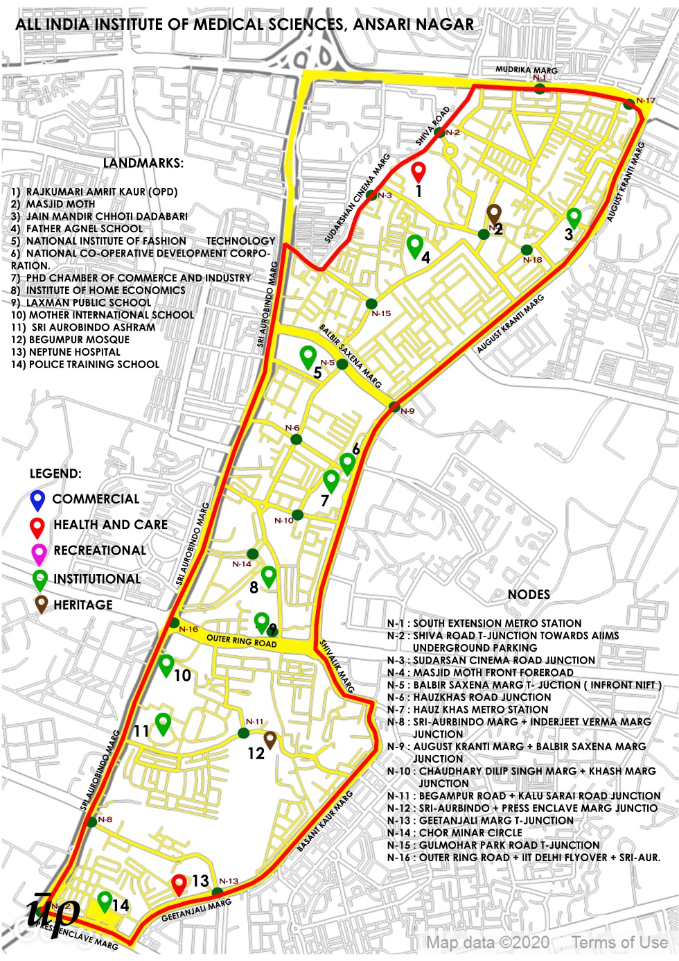 Image of the City: Healthcare Precincts of Delhi – Urban Précis